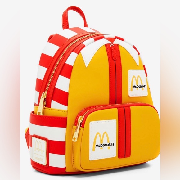 McDonald's | Bags | Nwt Loungefly Mcdonalds Ronald Mcdonald Outfit Mini ...